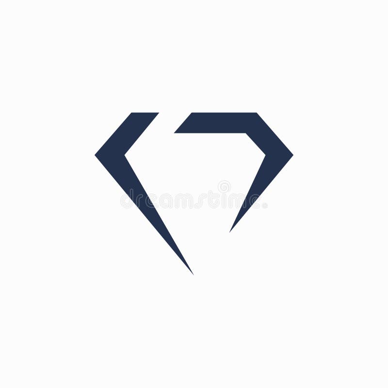 Diamond Vector Logo Icon Design Template Stock Vector - Illustration of ...