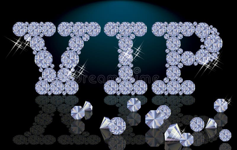 Diamond VIP card, vector stock vector. Illustration of leisure - 60273556