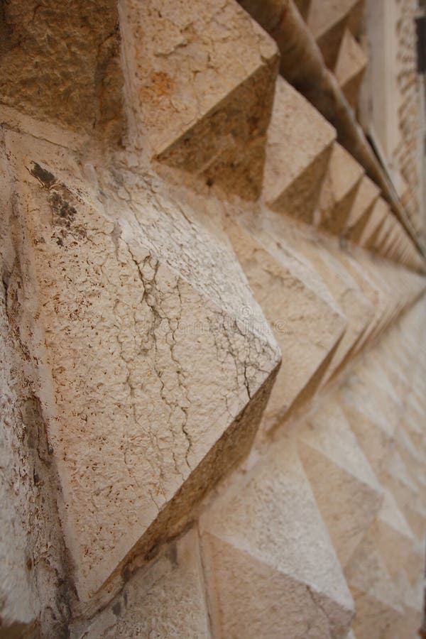 Diamond Wall at Ferrara, Italy Stock Photo - Image of italian ...