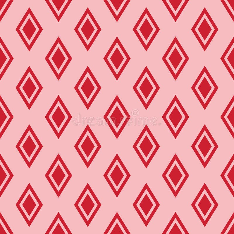 Diamonds Seamless Repeat Pattern Background Stock Illustration ...