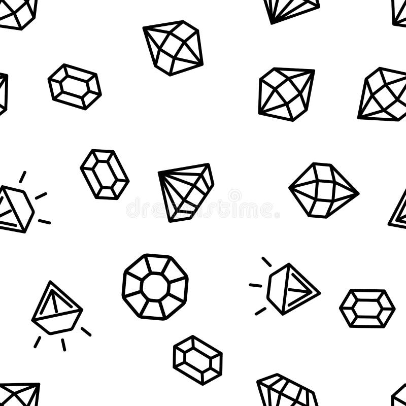 Diamonds Contour Stock Illustrations – 1,689 Diamonds Contour Stock ...