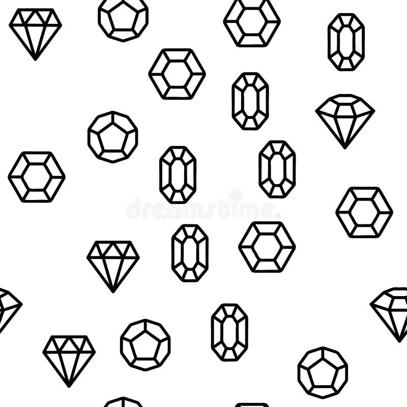 Diamonds Contour Stock Illustrations – 1,689 Diamonds Contour Stock ...