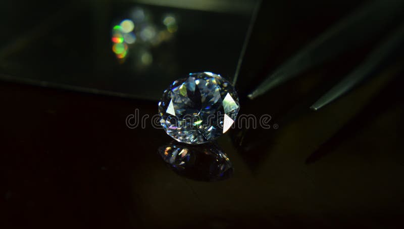 Diamonds are Real Diamonds with Luster. it is a Popular Accessory Stock ...