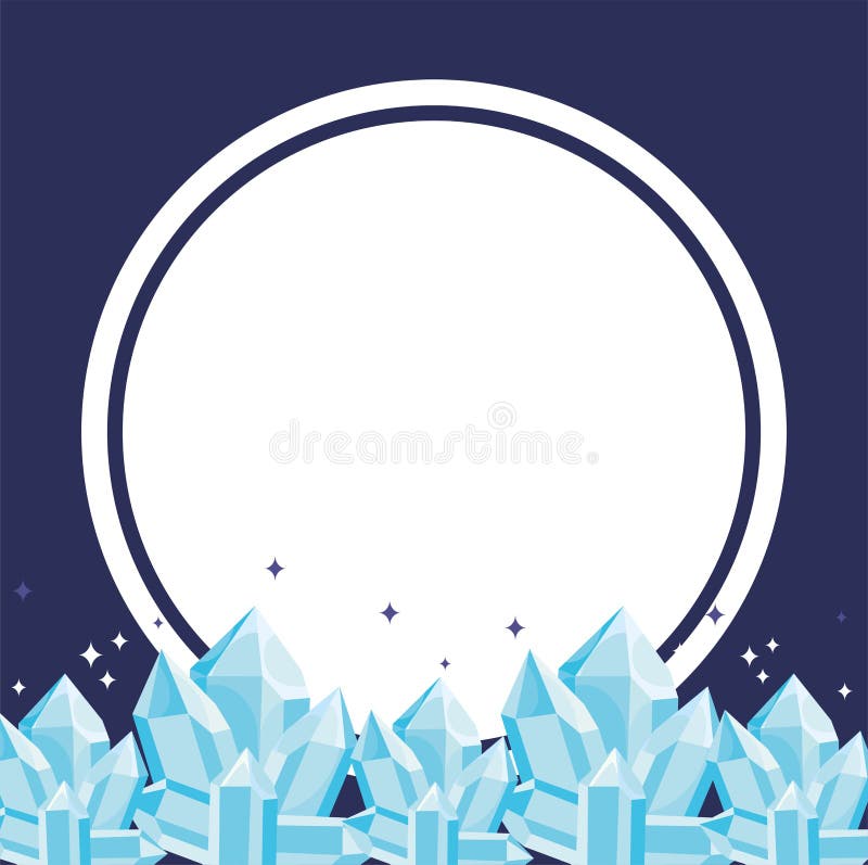 Diamonds round frame stock vector. Illustration of transparent - 219457366
