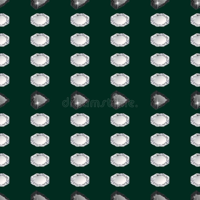 Diamonds seamless pattern stock vector. Illustration of expensive ...