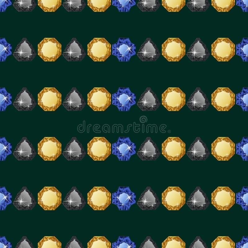 Diamonds seamless pattern stock vector. Illustration of print - 73028814