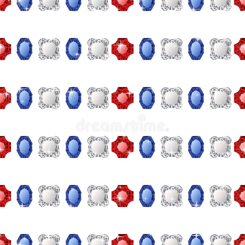 Diamonds seamless pattern stock vector. Illustration of pattern - 83470979