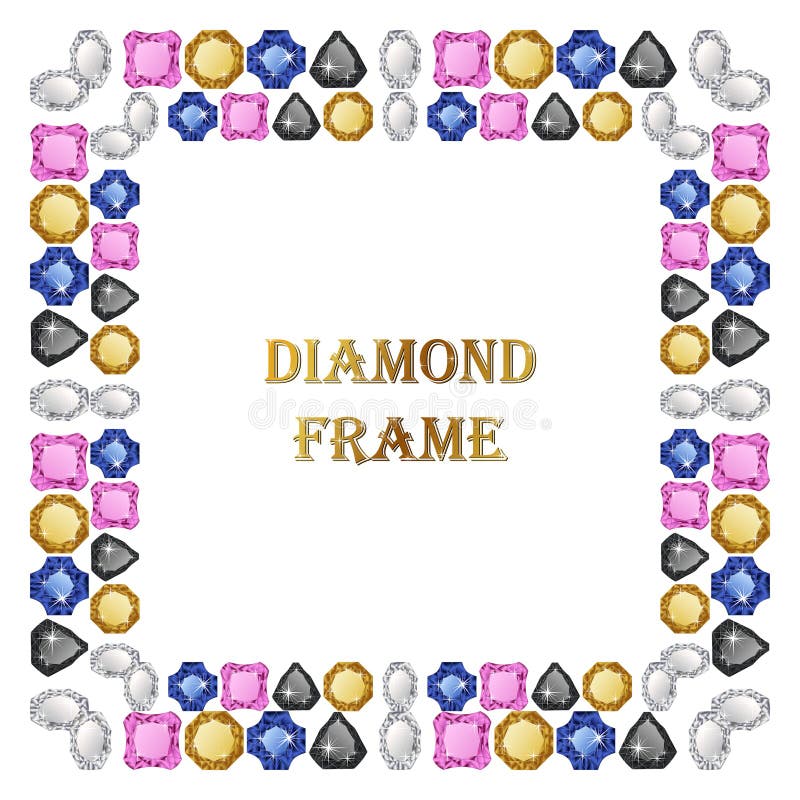 Jewerly Border Stock Illustrations – 762 Jewerly Border Stock ...
