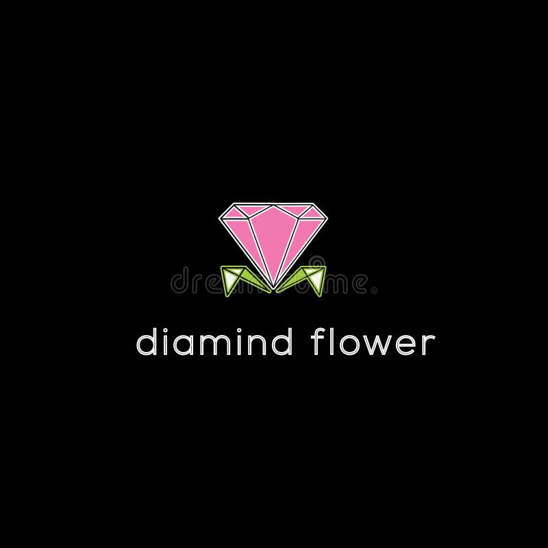Diamonds Vector Logo. Jewellery Logo Stock Vector - Illustration of ...