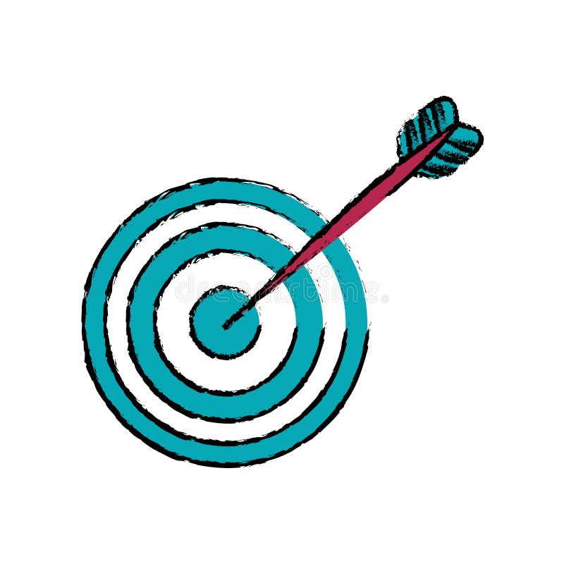 Símbolo De La Diana De La Blanco Ilustración del Vector - Ilustración ...