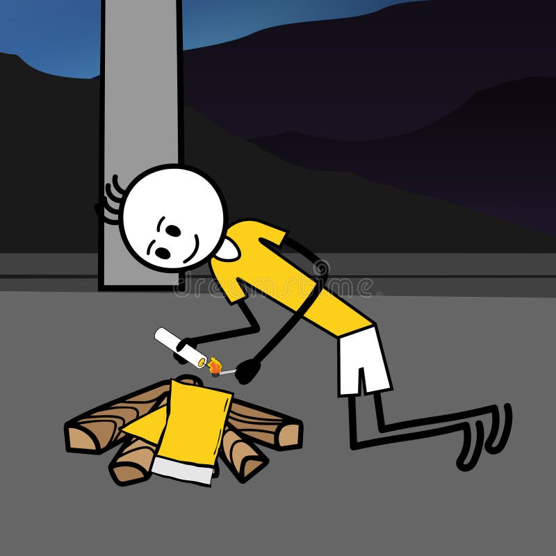 Stickman Camps Stock Illustrations – 9 Stickman Camps Stock ...