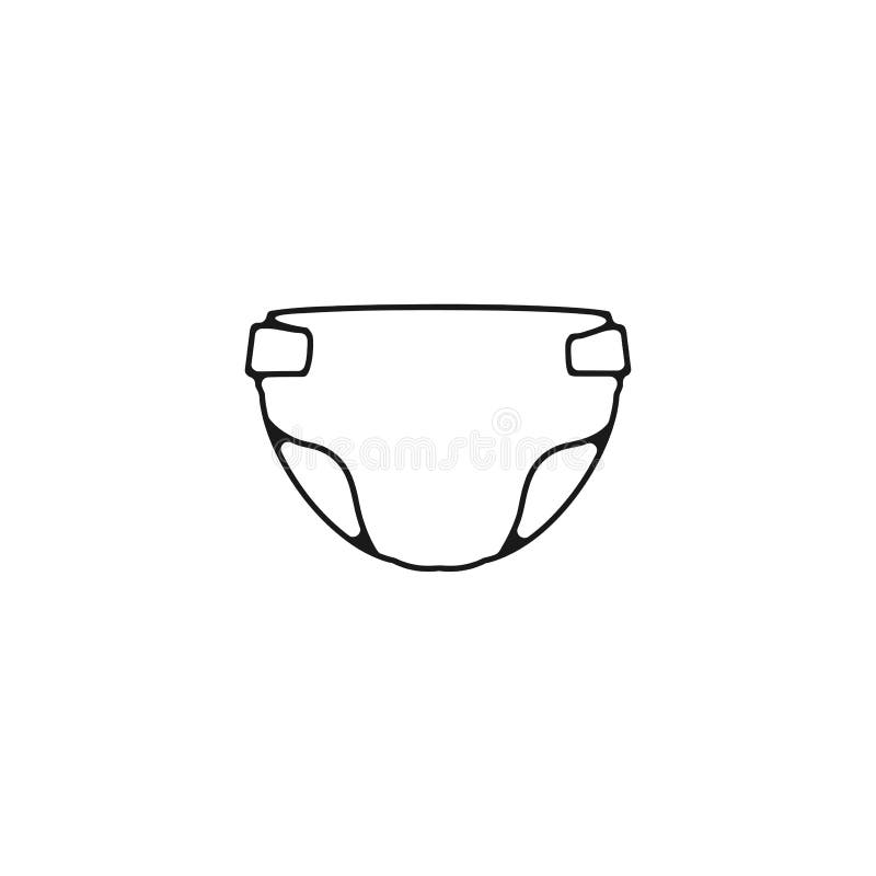 Diapers Line Art Stock Illustrations – 279 Diapers Line Art Stock ...