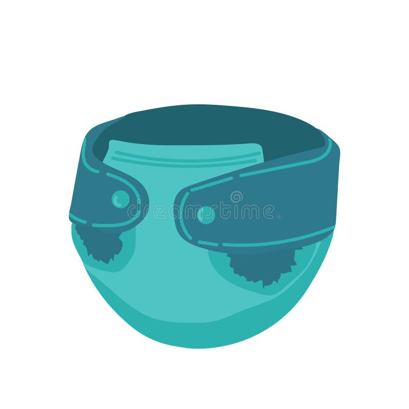 Diaper Icon. Flat Illustration of Diaper Vector Icon for Web Design ...