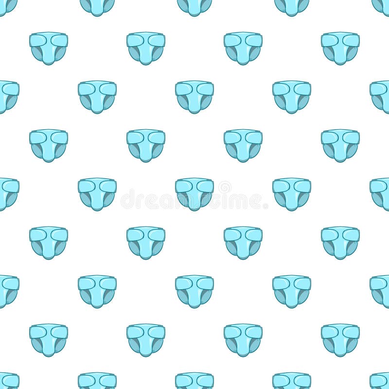Diaper Pattern, Cartoon Style Stock Vector - Illustration of backdrop ...