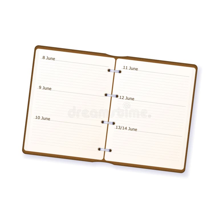 Diary Checklist Stock Illustrations – 6,487 Diary Checklist Stock ...