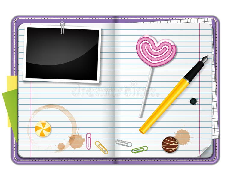 Diary Sheets Stock Illustrations – 2,680 Diary Sheets Stock ...