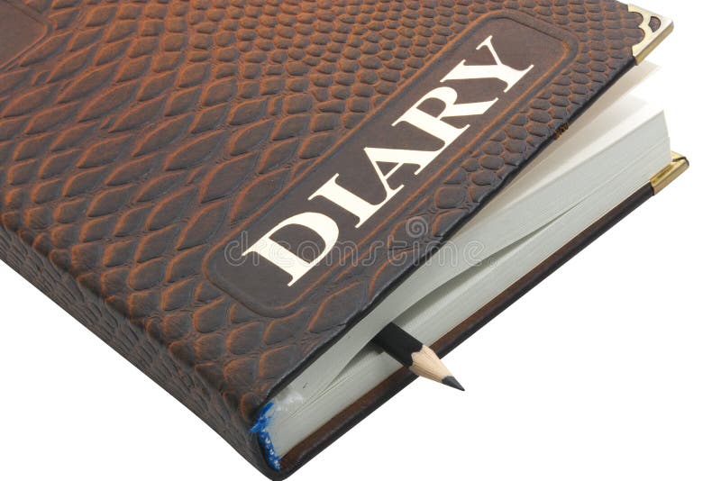 Diary stock photo. Image of pencil, diary, planning, handbook - 4000042