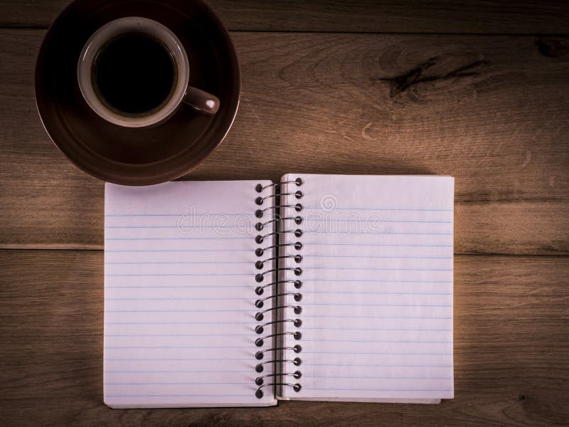 Diary and Coffee stock photo. Image of concepts, note - 40863712