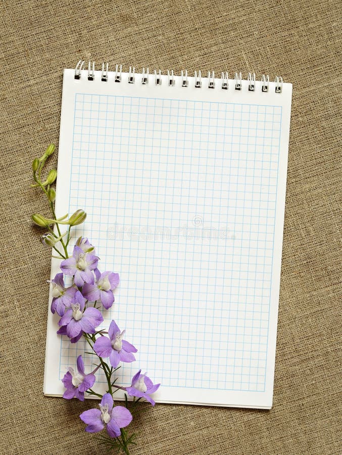 Diary And Flowers Stock Images - Image: 31673104