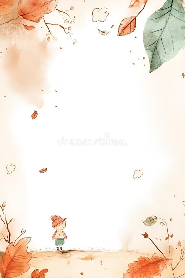 Diary Frame with Pastel Tones and Minimalist Patterns. Stock ...