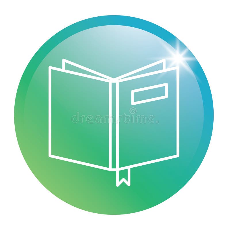 Diary Glossy Button. Vector Illustration Decorative Design Stock Vector ...