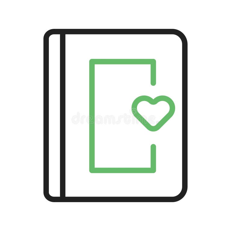Diary icon vector image. stock vector. Illustration of concept - 292165474