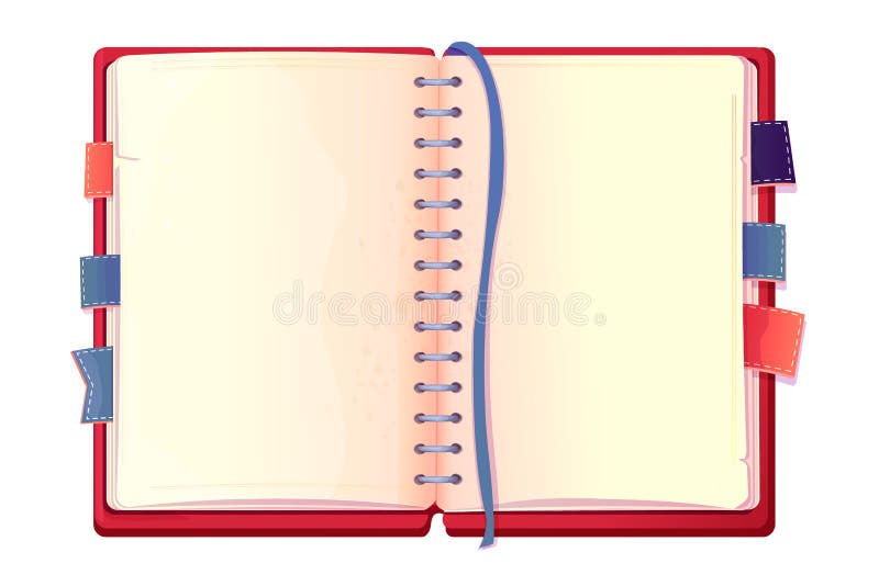 Cartoon Open Notebook
