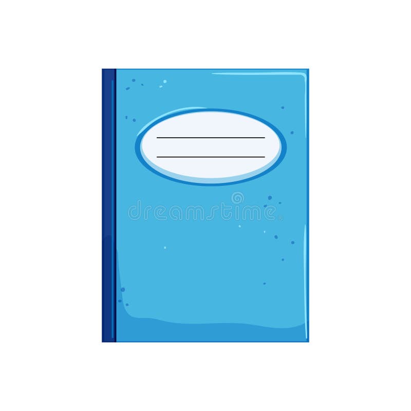 Diary Notebook Cartoon Vector Illustration Stock Illustration ...