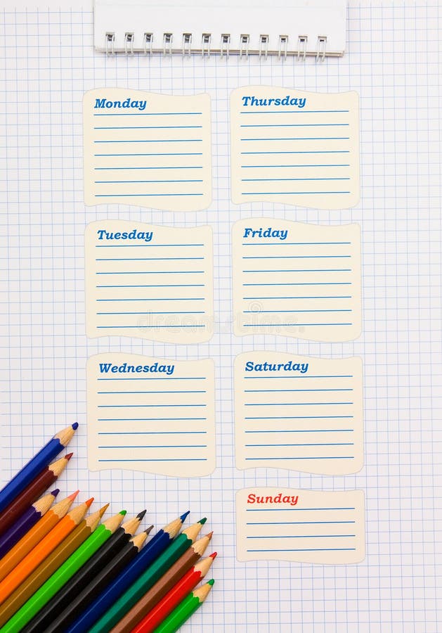 Diary of a Student S School Stock Photo - Image of learn, frame: 16254766