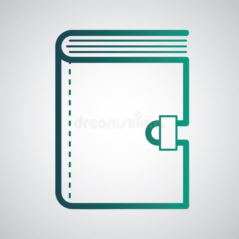 Diary. Vector Illustration Decorative Design Stock Vector ...