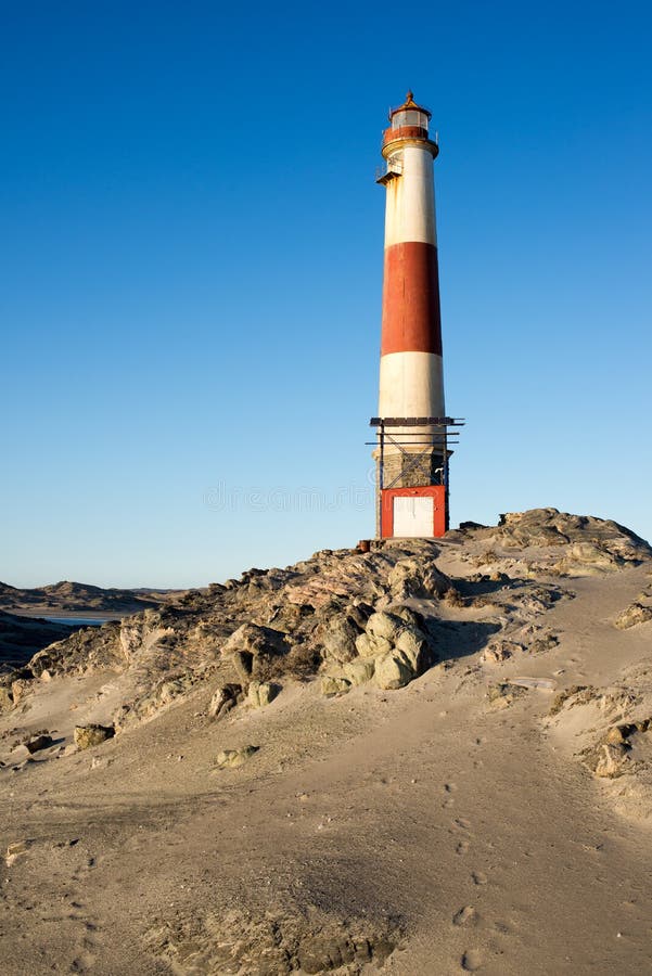Dias Point Lighthouse stock photo. Image of white, danger - 76120922