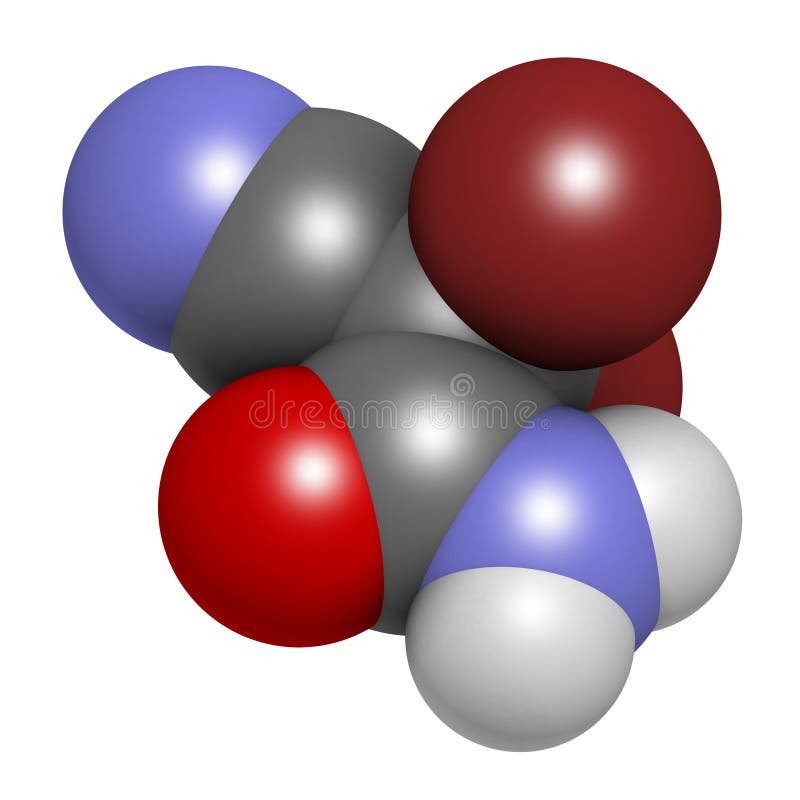 DBNPA 2,2-dibromo-3-nitrilopropionamide Biocide, Chemical Structure ...