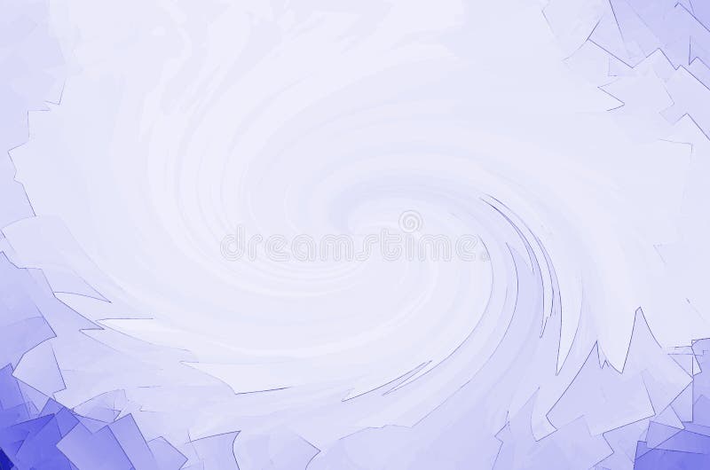 Dibujo Abstracto Azul Claro De La Onda Stock de ilustración ...