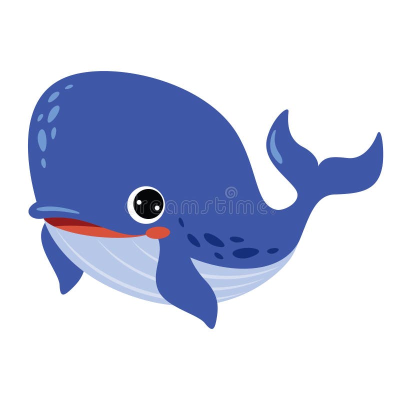 Dibujo de una ballena ilustración del vector. Ilustración de ballena ...