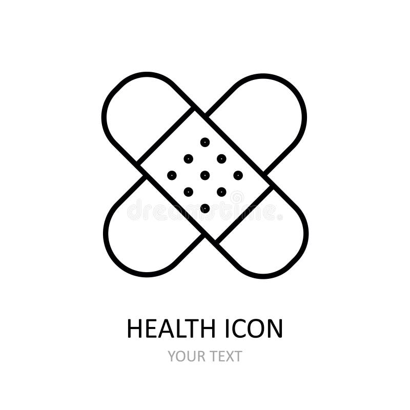 Dibujo Vectorial Del Yeso. Icono Lineal Ilustración del Vector ...