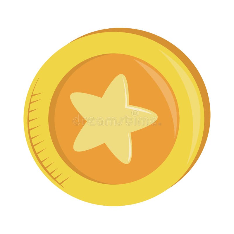 Dibujos Animados De Monedas De Oro Ilustración del Vector - Ilustración ...