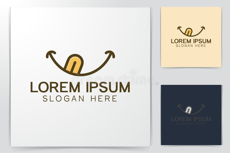 Dibujos Vectoriales Del Logo De Comida Deliciosa Ilustración del Vector ...