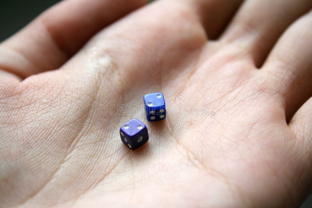 Dice stock photo. Image of economic, crisis, hand, loser - 11335326