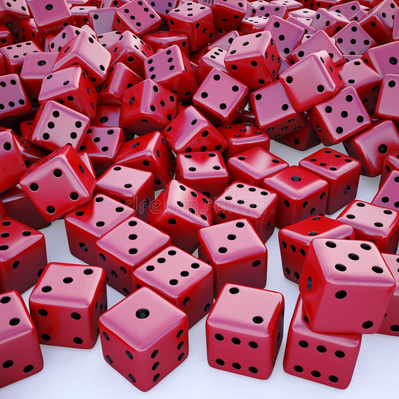 Dice stock illustration. Illustration of stack, square - 17138259