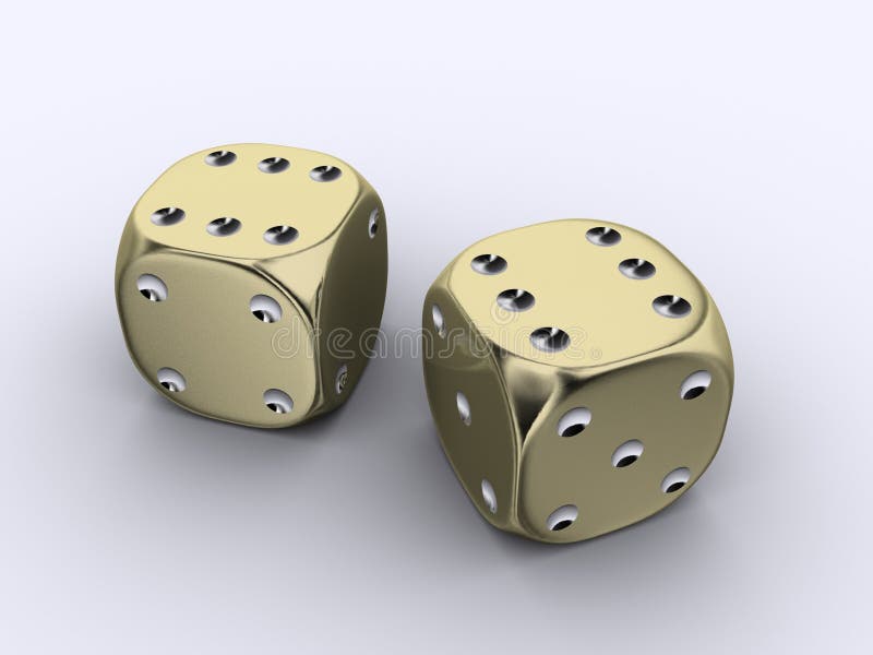 Dice 2 stock illustration. Illustration of dices, conceptual - 3492490