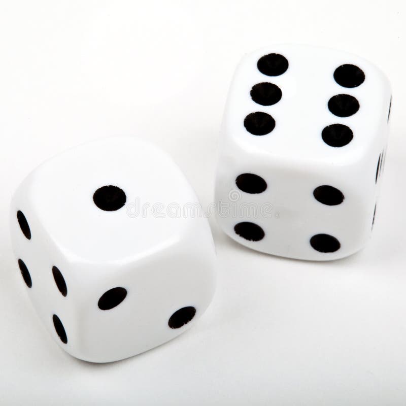 Two dice stock image. Image of odds, solution, falling - 35282443