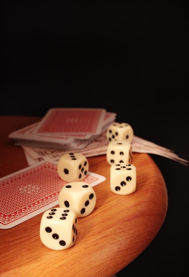 Dice and cards stock photo. Image of cards, chance, objects - 7489714