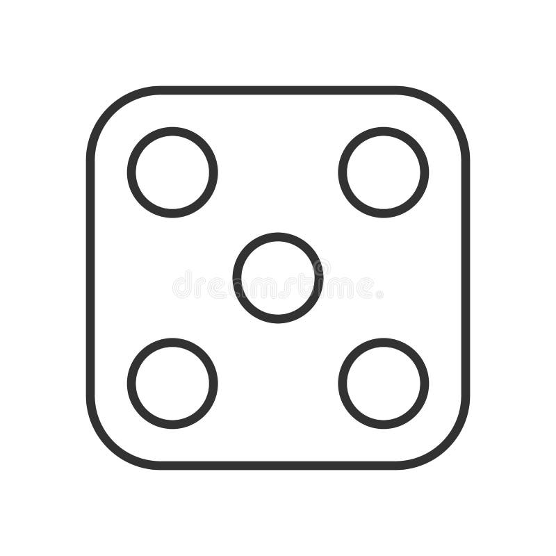 Outline Dice Stock Illustrations – 4,523 Outline Dice Stock ...