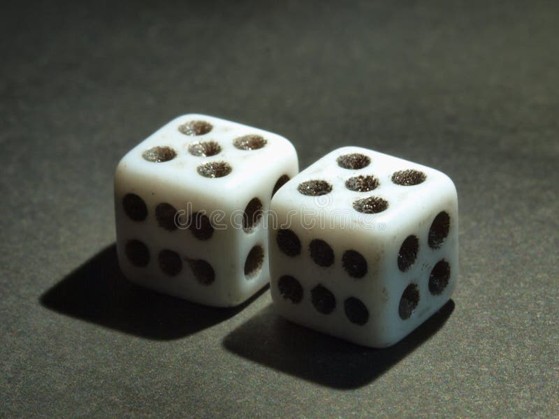 Dice. Cubes with Numbers for the Game. Combination Stock Image - Image ...