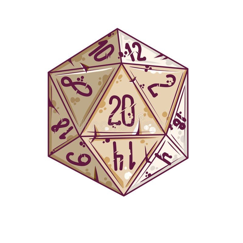 D20 Dice Vector Stock Illustrations – 206 D20 Dice Vector Stock ...