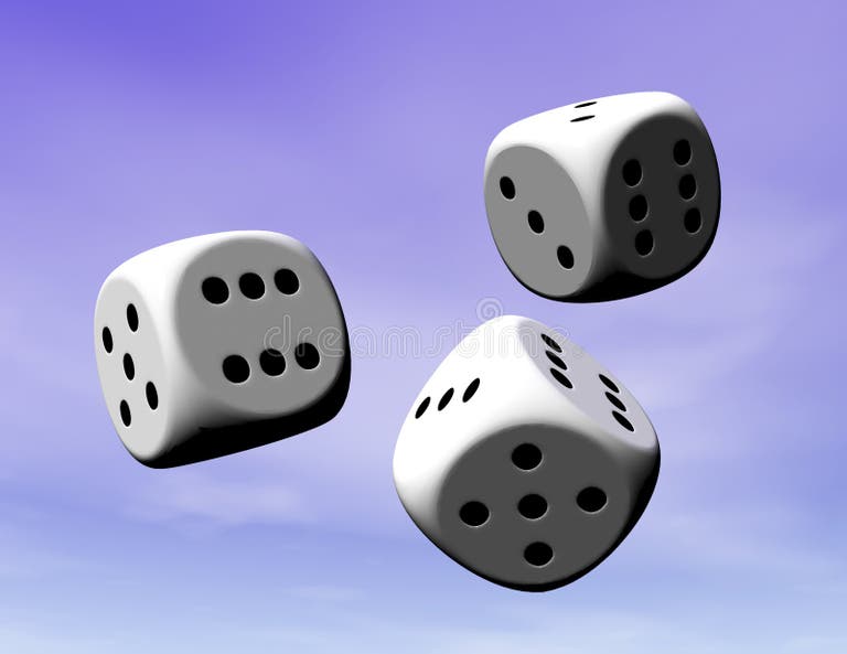 Dice stock illustration. Illustration of losing, visualization - 35296981