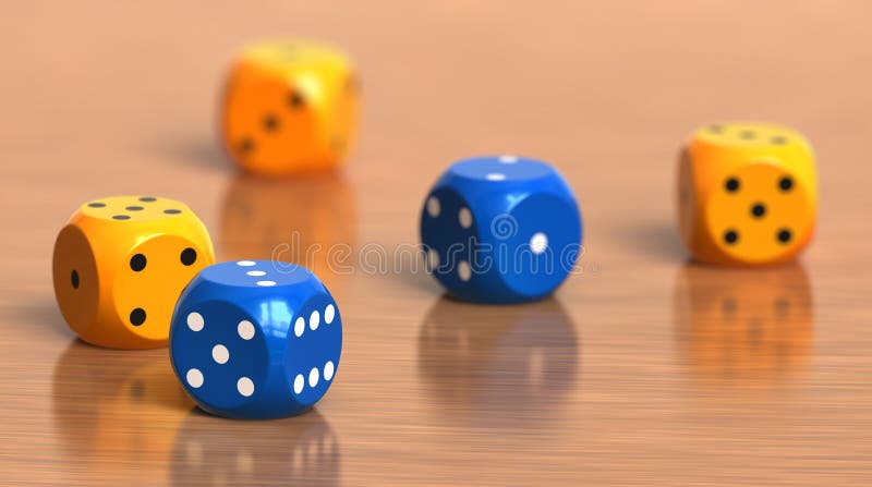 Dice stock photo. Image of chances, closeup, defocussed - 34958298