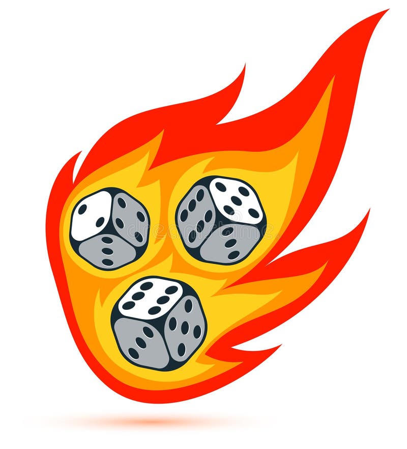 Flame Dice Stock Illustrations – 206 Flame Dice Stock Illustrations ...