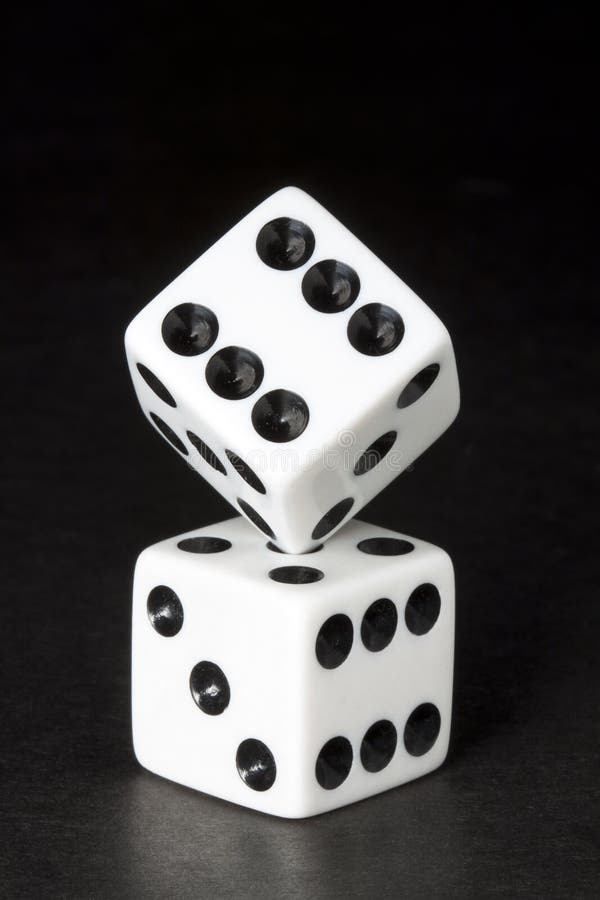 Two dice stock image. Image of odds, solution, falling - 35282443