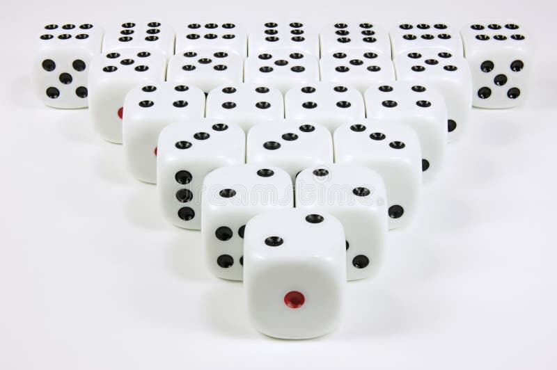 Dice leader stock image. Image of number, luck, betting - 9315413